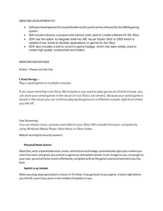 Xbox final | DOCX
