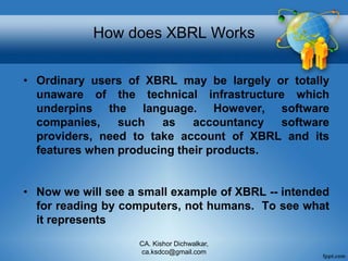 XBRL- The New World of Reporting | PPTX
