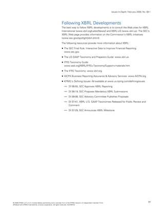 KPMG's Guide to XBRL Fundamentals | PDF