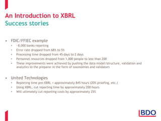 XBRL: An Overview and Update | PPT
