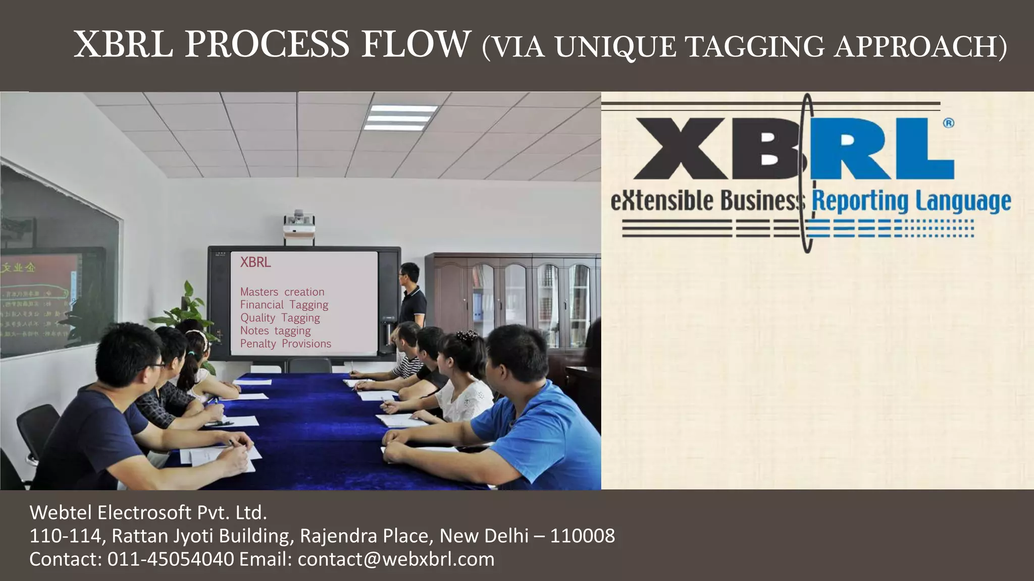 XBRL Process Flow | PPTX