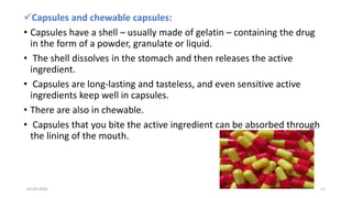 Oral Drug Delivery System | PPTX