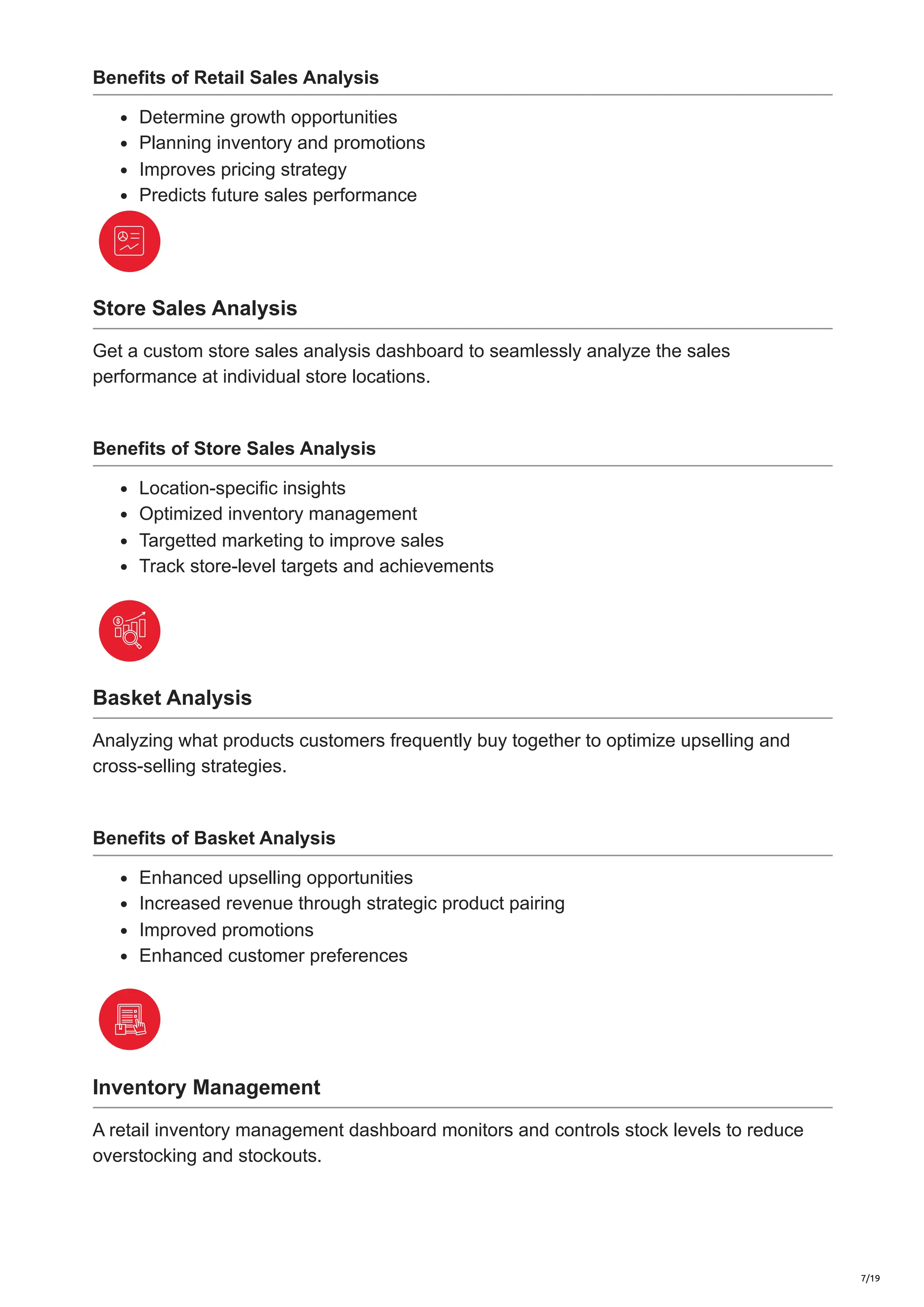 Retail Dashboard Solutions for Smarter Business Insights | PDF
