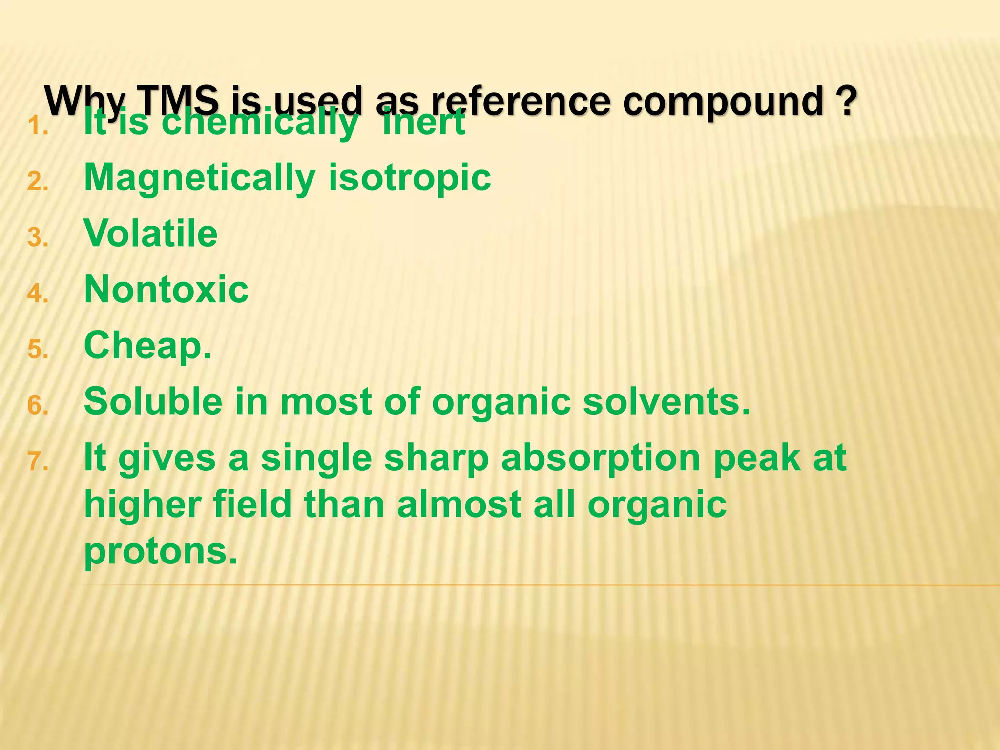 Nmr Spectroscopy Ppt