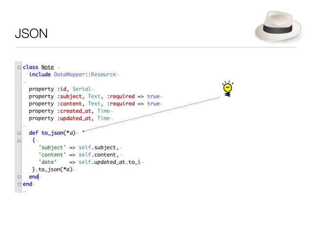 Simple REST Services With Sinatra | PPT