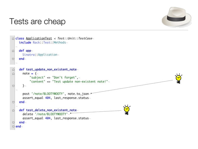 Simple REST Services With Sinatra | PPT