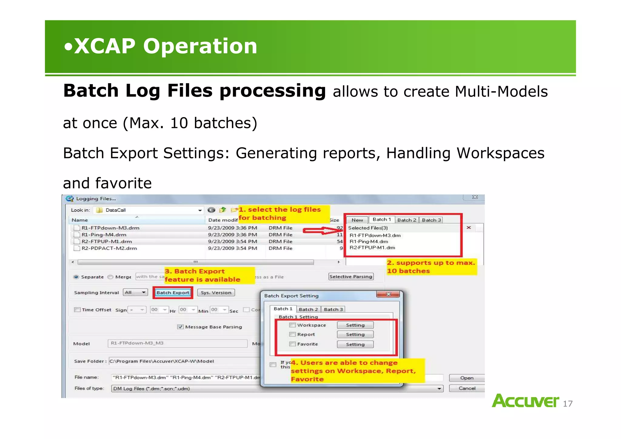 Xcap post processing tool | PDF