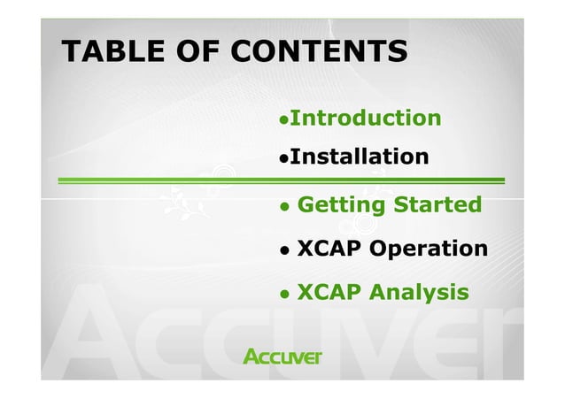 Xcap post processing tool | PDF