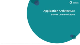 Sitecore Experience Commerce Architecture | PPTX