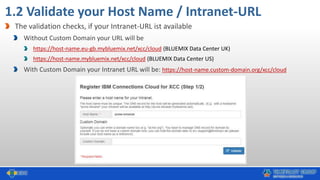 XCC Cloud for IBM Connections Cloud | PPT