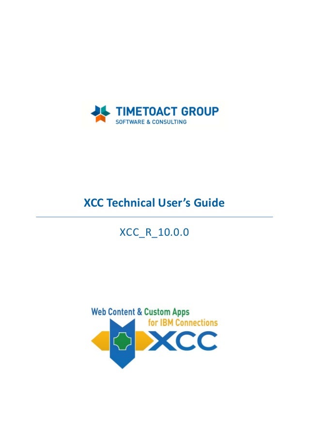 XCC Documentation