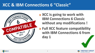 XCC & IBM Connections 6 | PPT