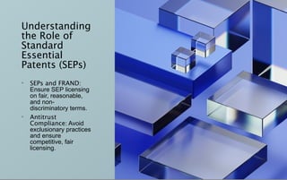 Intellectual Property Licensing in the Autonomous Vehicle | PPTX