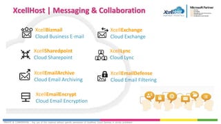 XcellHost Corporate Presentation | PPTX | Cloud Computing | Internet