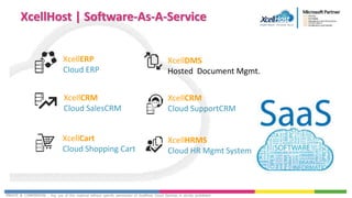 XcellHost Corporate Presentation | PPTX | Cloud Computing | Internet