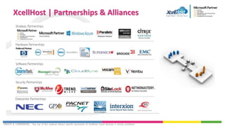 XcellHost Corporate Presentation | PPTX | Cloud Computing | Internet