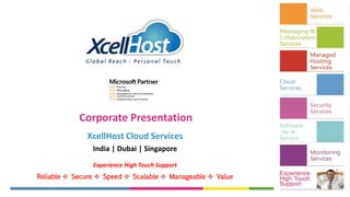XcellHost Corporate Presentation | PPT