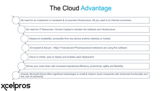 XcelPros - Overview of Microsoft Dynamics 365 for Finance & Operations ...