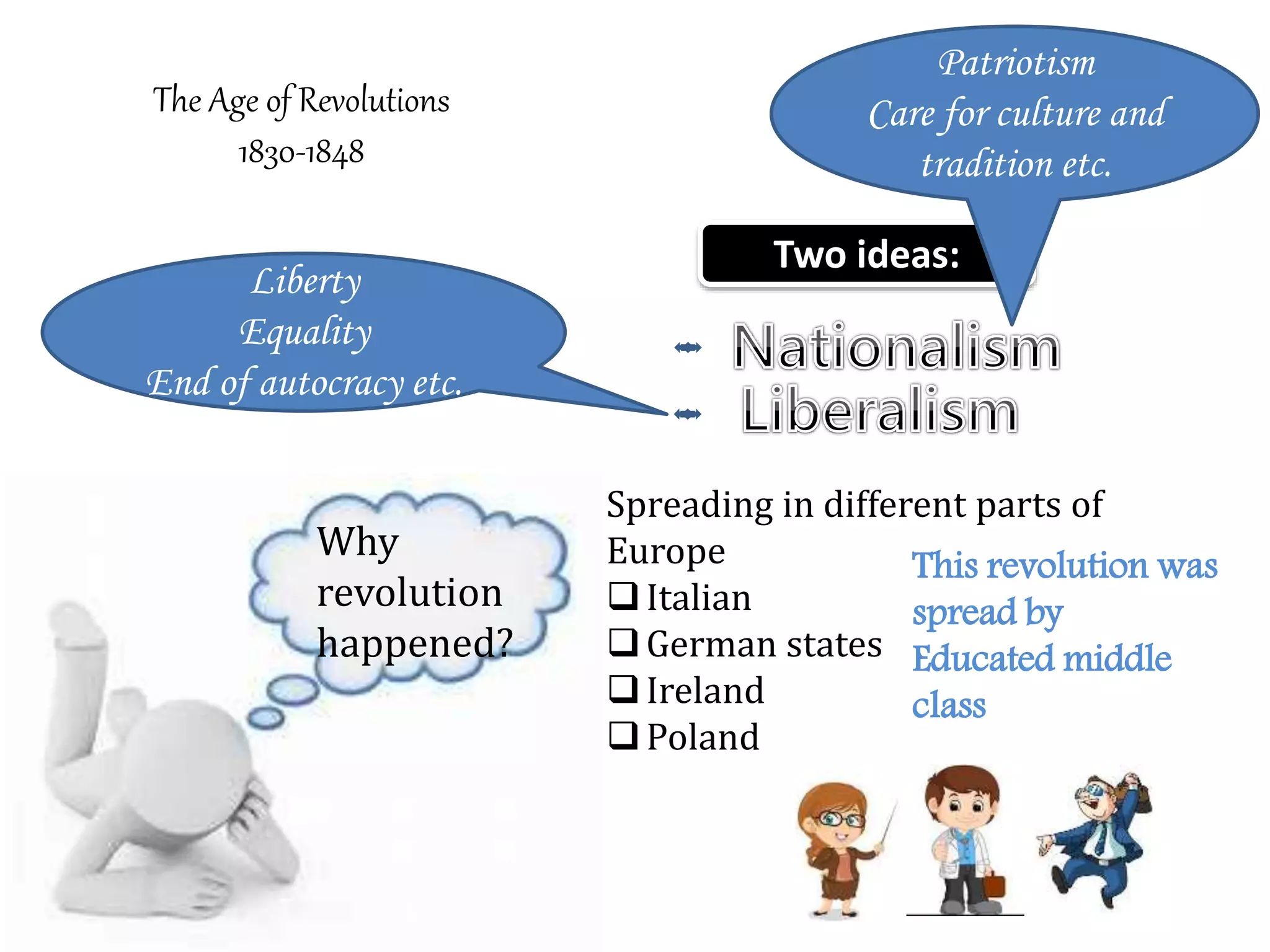 The age of revolutions: 1830-1848 | PPTX