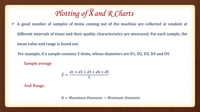 X chart and R chart.pptx