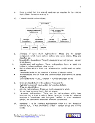 X chem ch4_carbon_anditscompounds_topconcepts | PDF