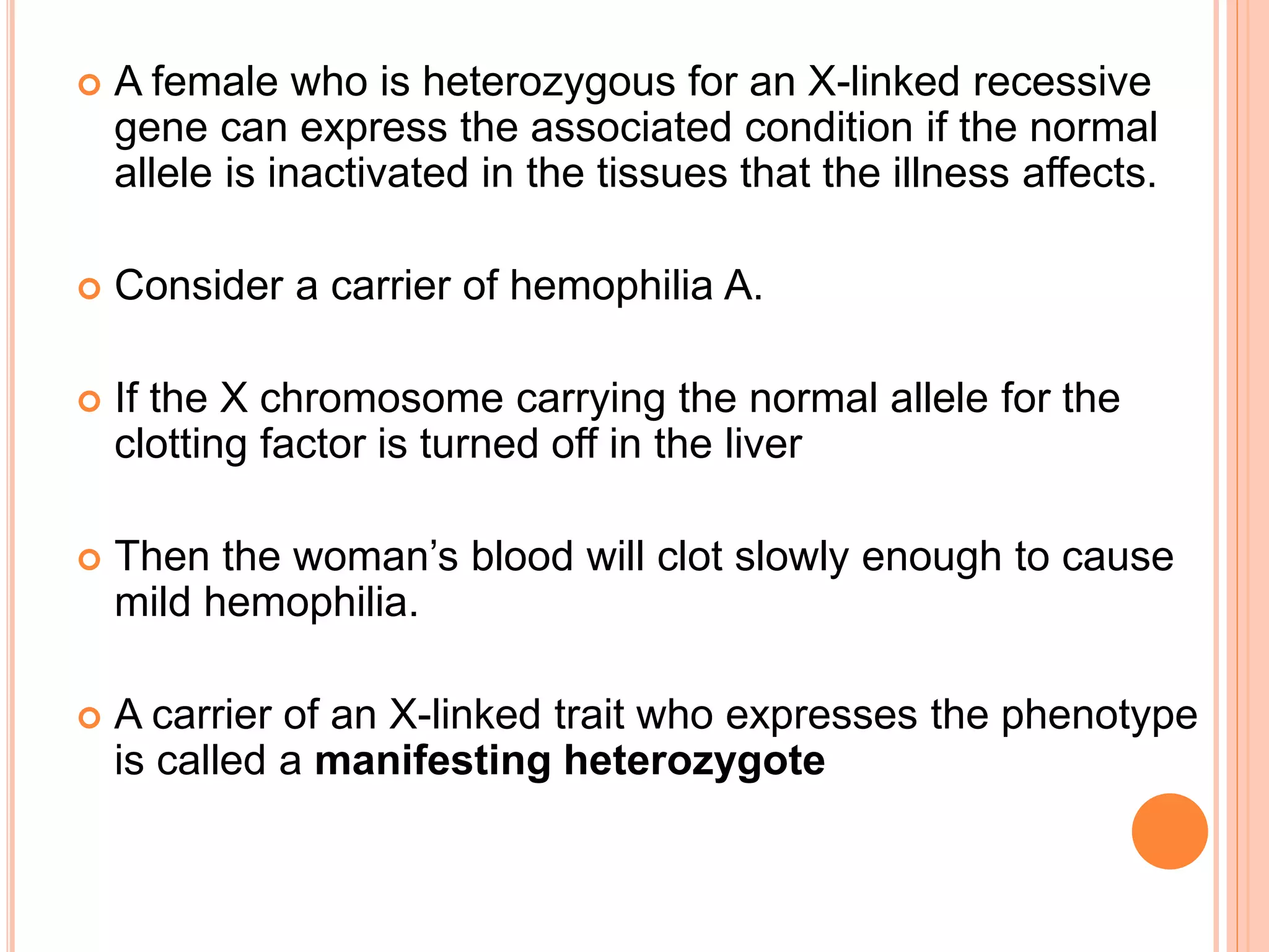 X chromosome inactivation | PPTX