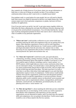 cip course materials career plan | PDF