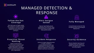 Xcitium Managed Detection Respond Overview | PPT