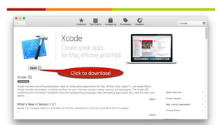 Xcode install Guide | PPT
