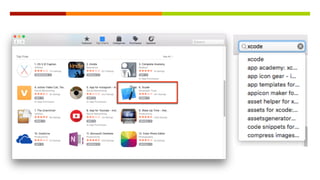 Xcode install Guide | PPT