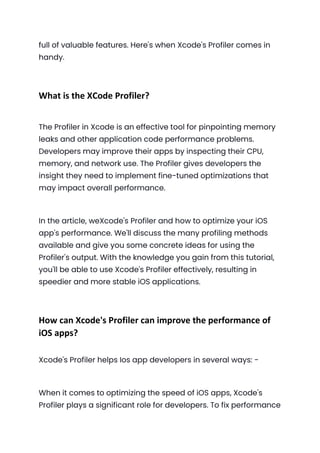 Xcode profiler slideshare.pdf