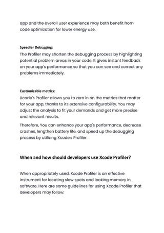 Xcode profiler slideshare.pdf