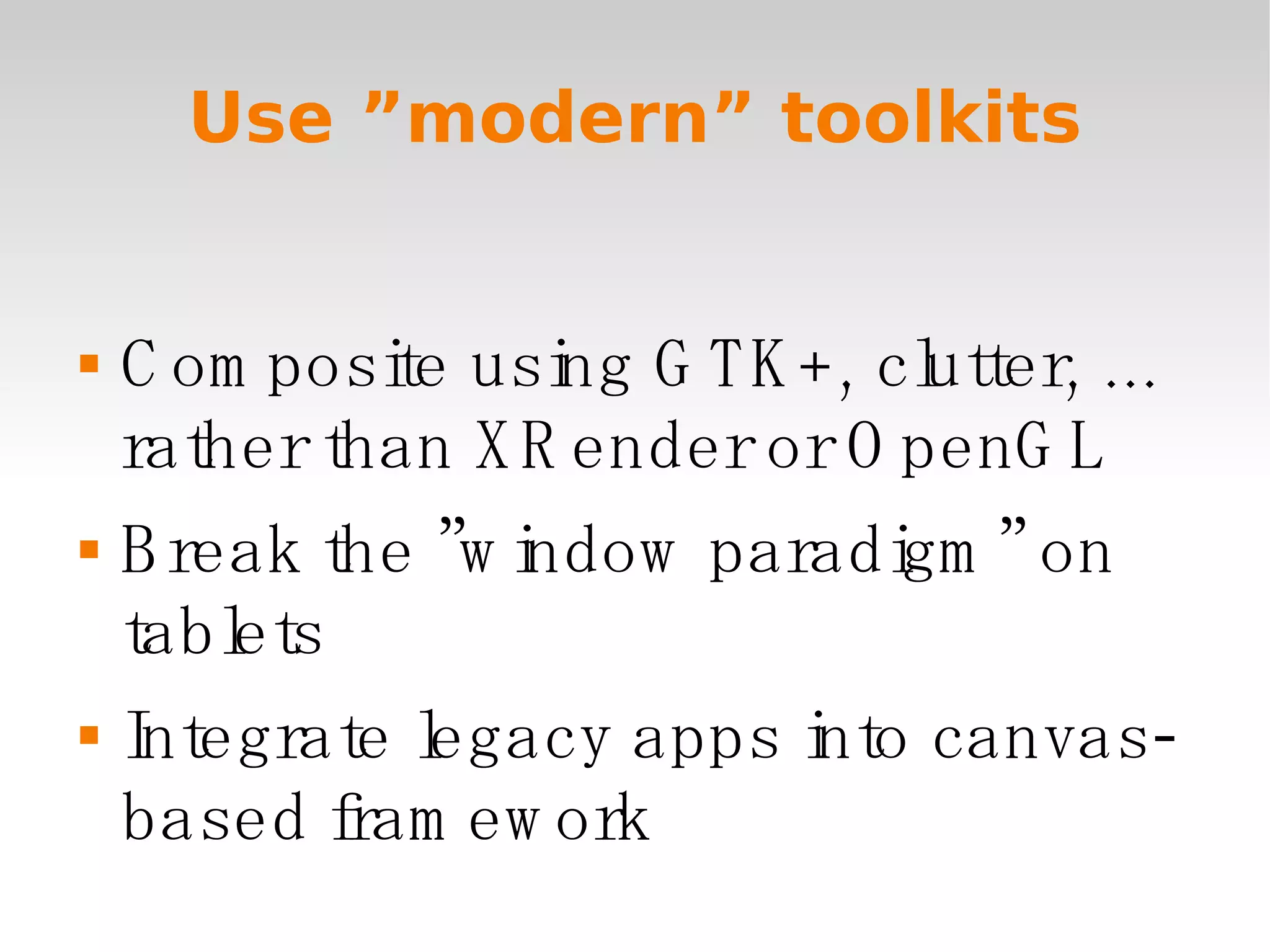 XComposite on Internet Tables | PPT