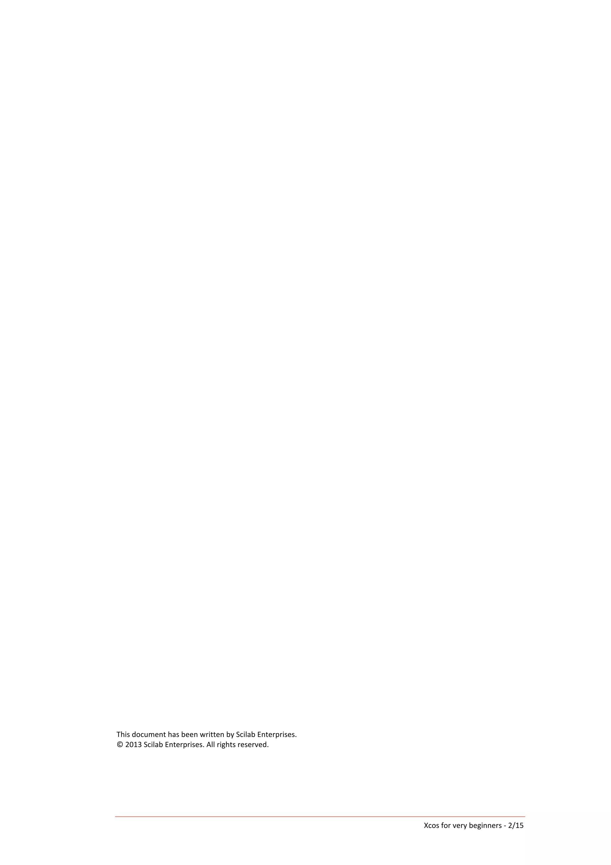 Xcos for beginners | PDF