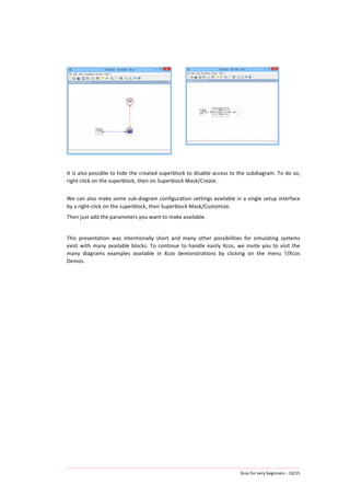 Xcos for beginners | PDF