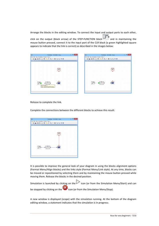 Xcos for beginners | PDF