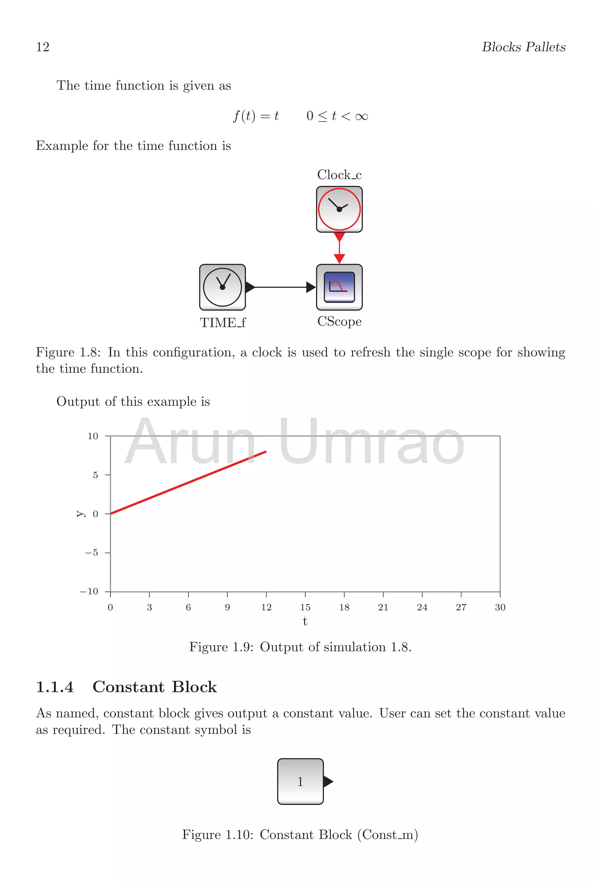 Notes and Description for Xcos Scilab Block Simulation with Suitable ...