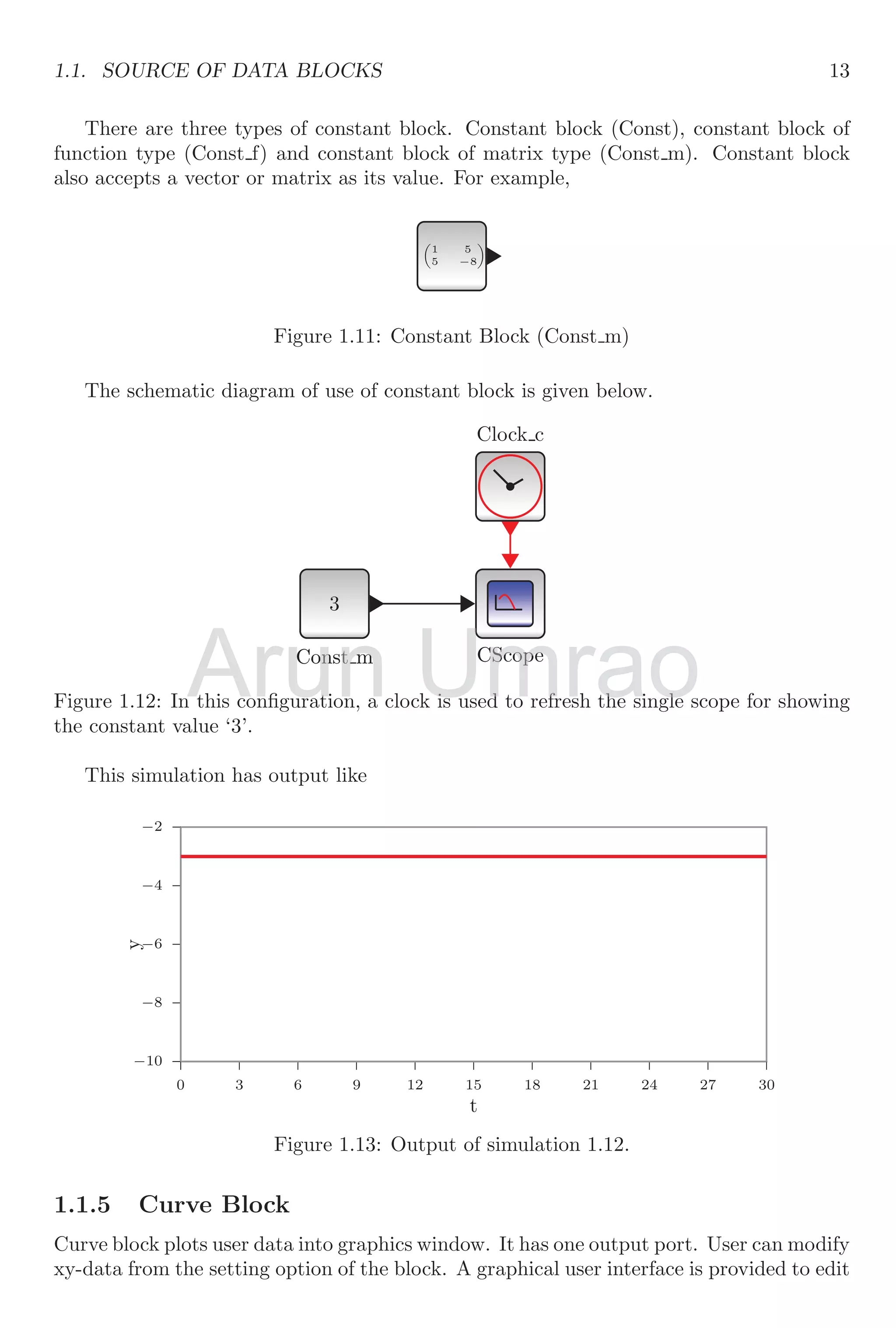 Notes and Description for Xcos Scilab Block Simulation with Suitable ...