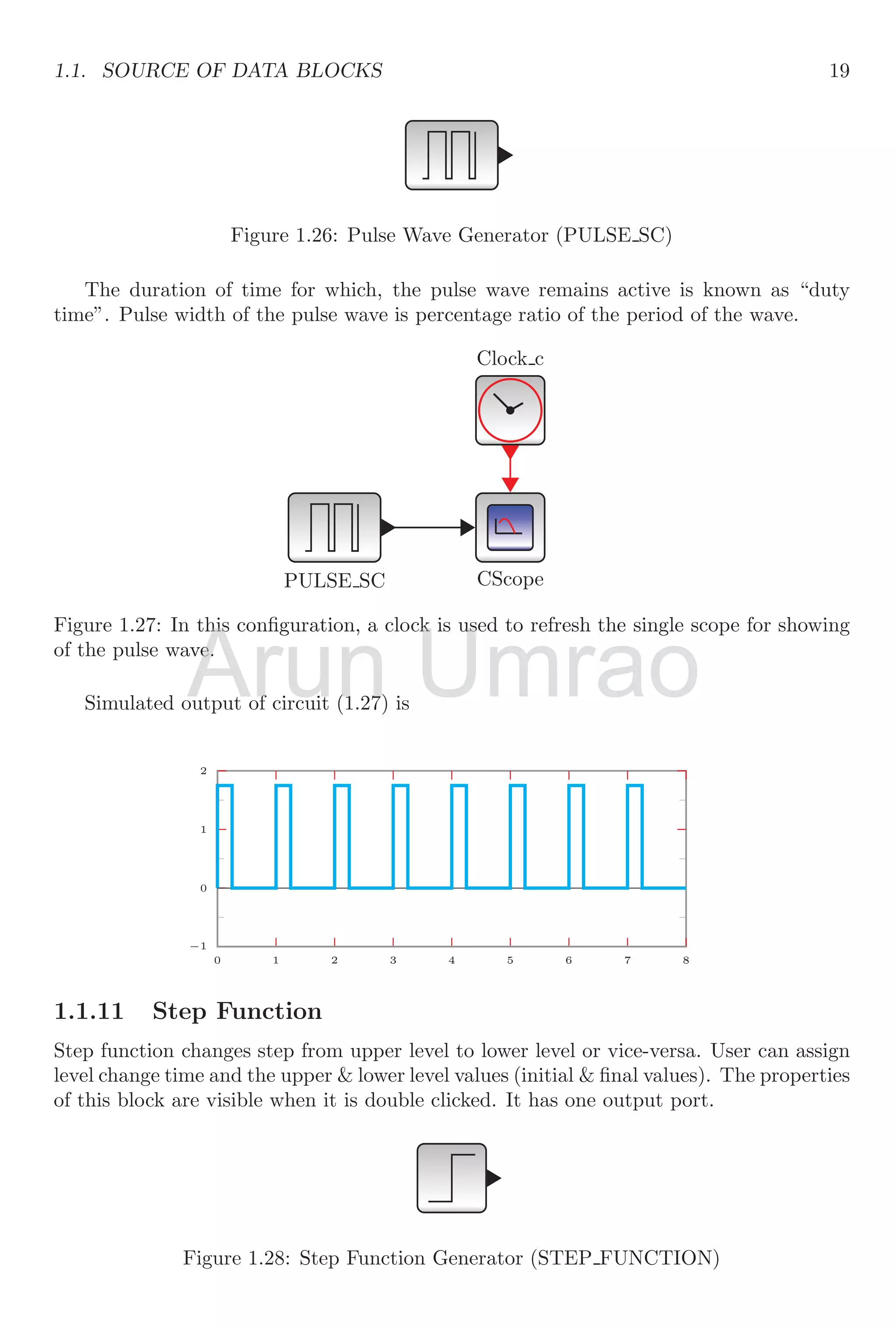 Notes and Description for Xcos Scilab Block Simulation with Suitable ...
