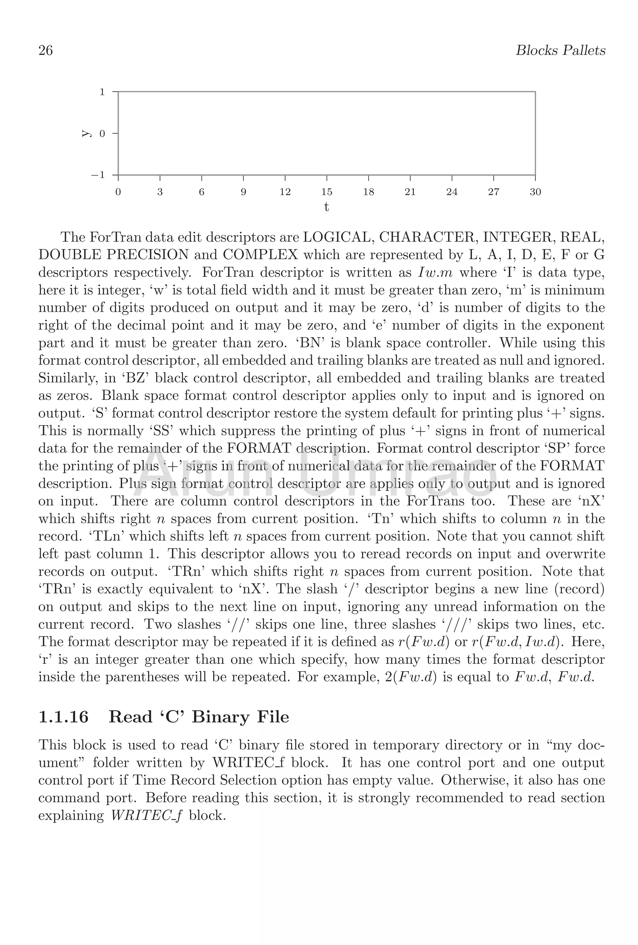 Notes and Description for Xcos Scilab Block Simulation with Suitable ...