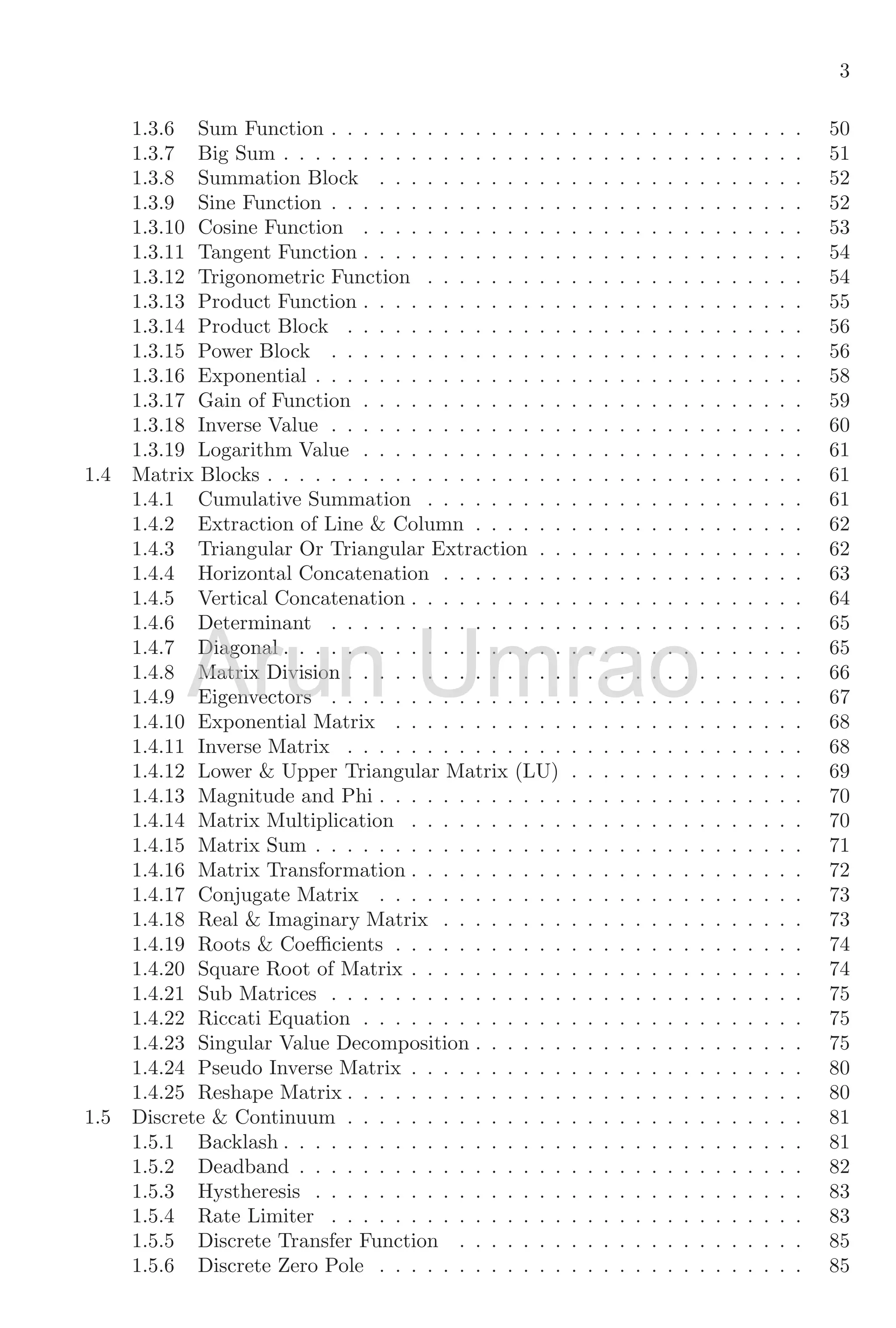 Notes and Description for Xcos Scilab Block Simulation with Suitable ...