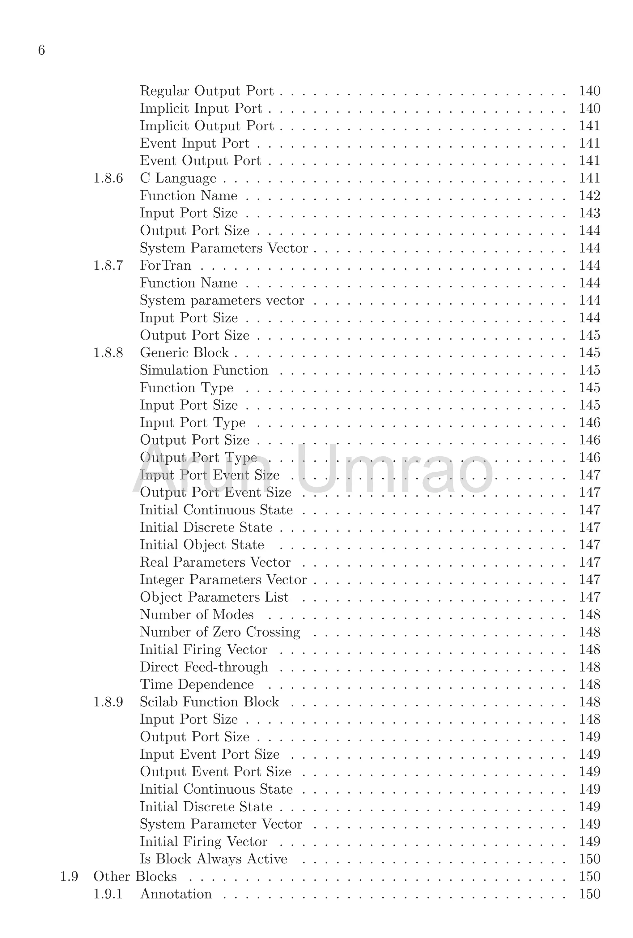 Notes And Description For Xcos Scilab Block Simulation With Suitable Examples By Arun Umrao Pdf