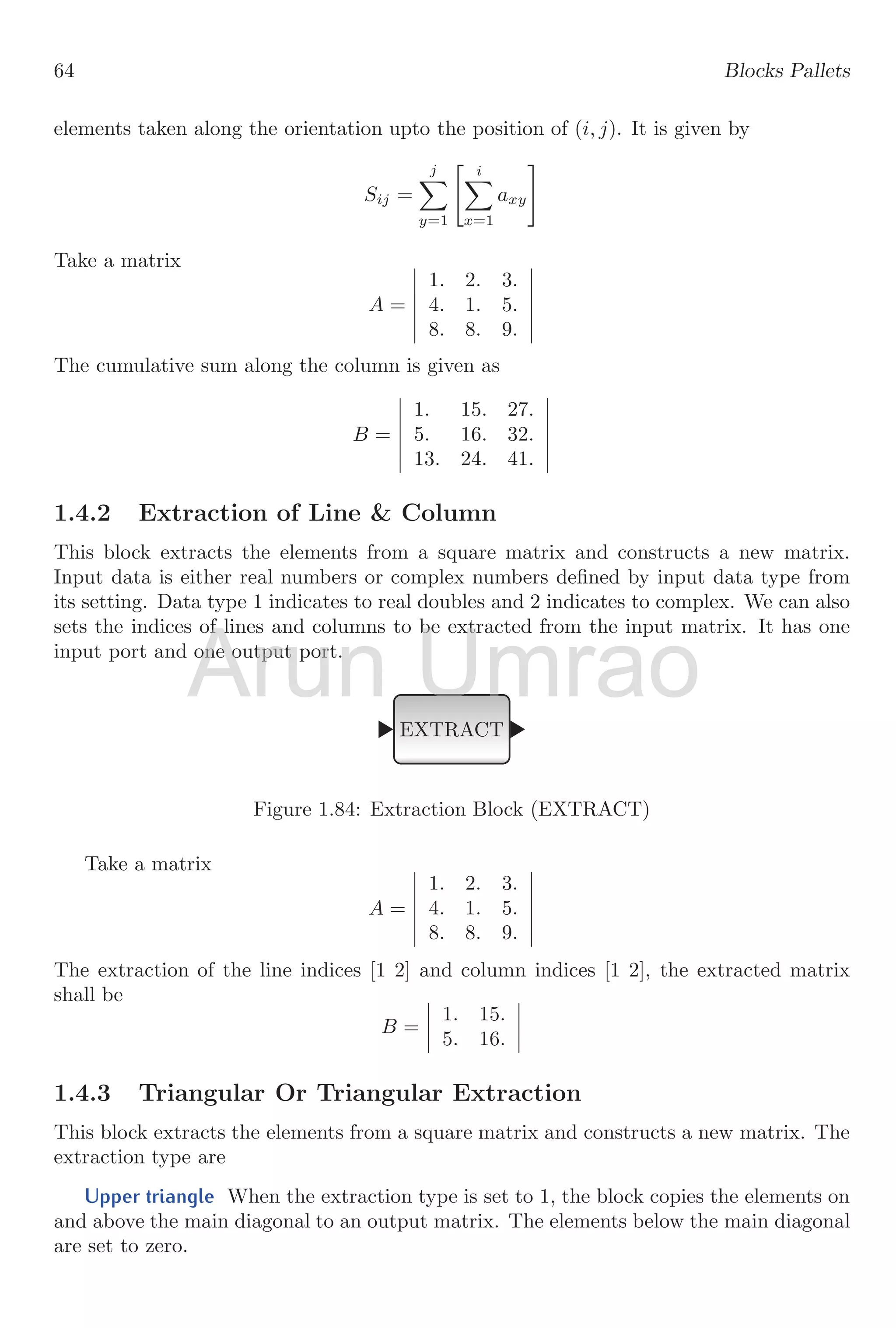 Notes and Description for Xcos Scilab Block Simulation with Suitable ...