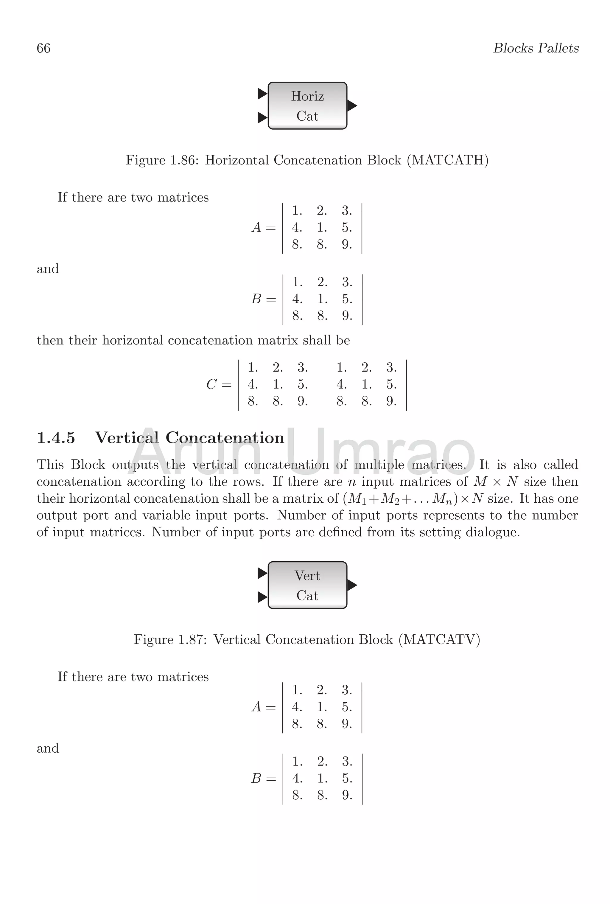 Notes and Description for Xcos Scilab Block Simulation with Suitable ...