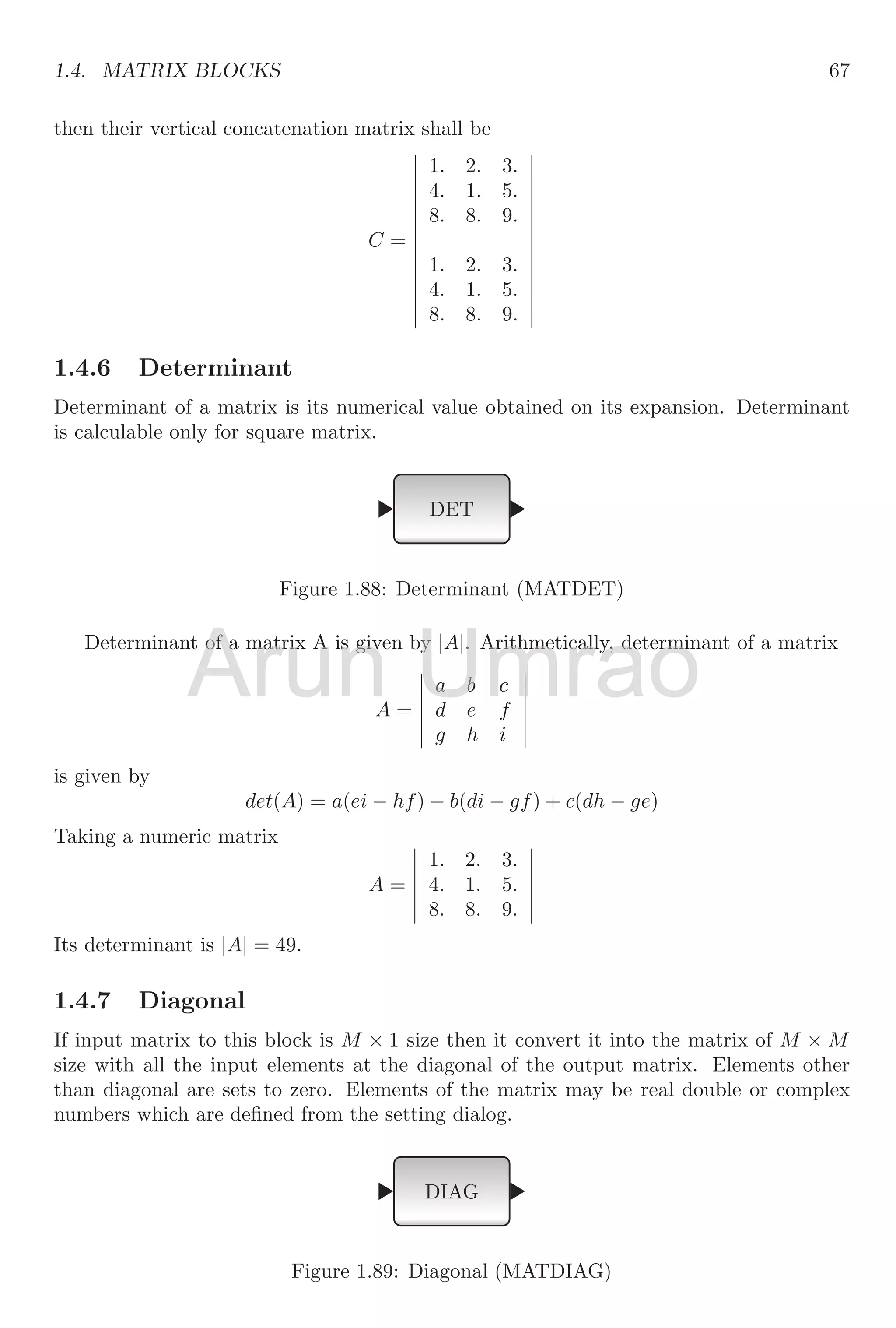 Notes and Description for Xcos Scilab Block Simulation with Suitable ...