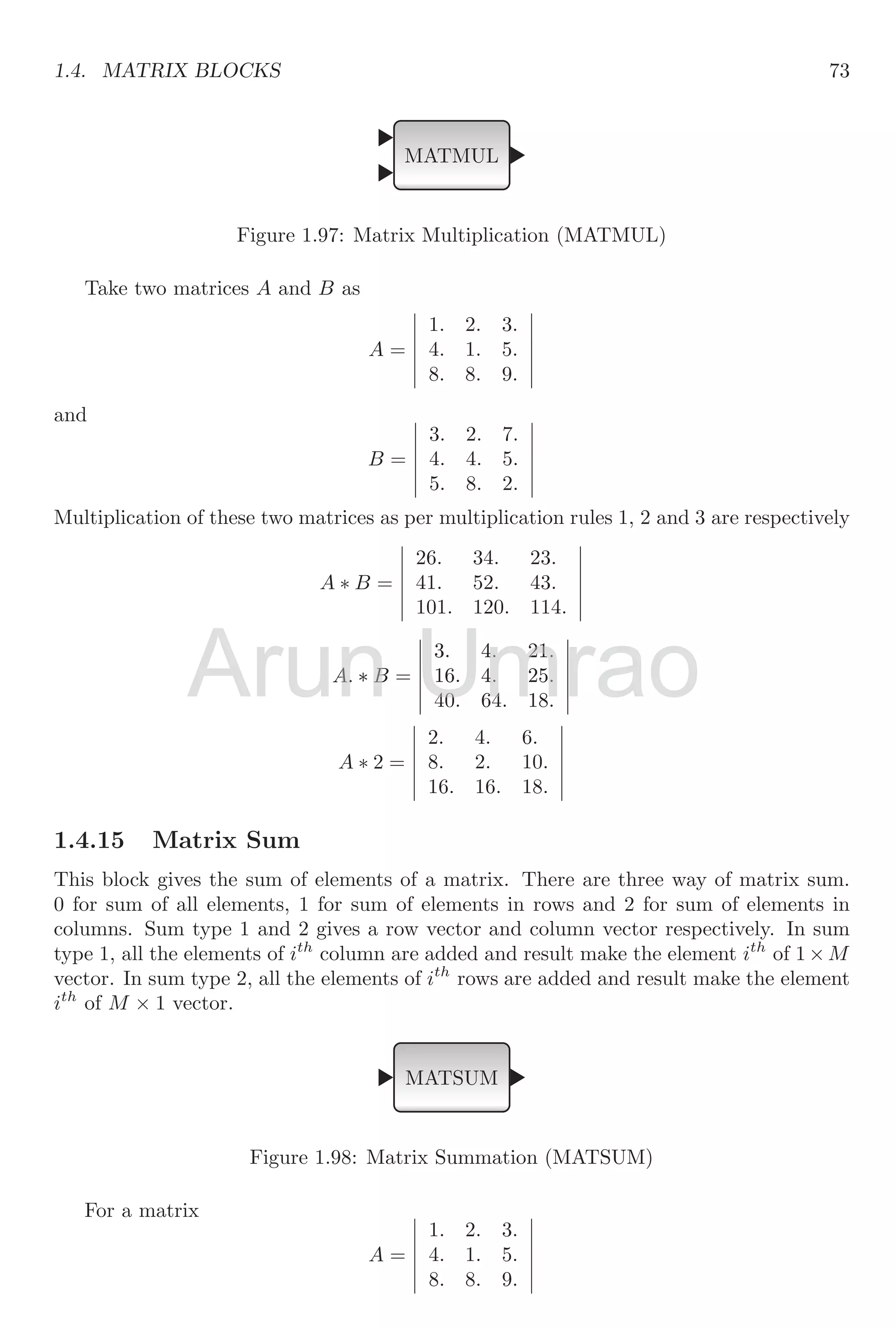 Notes and Description for Xcos Scilab Block Simulation with Suitable ...