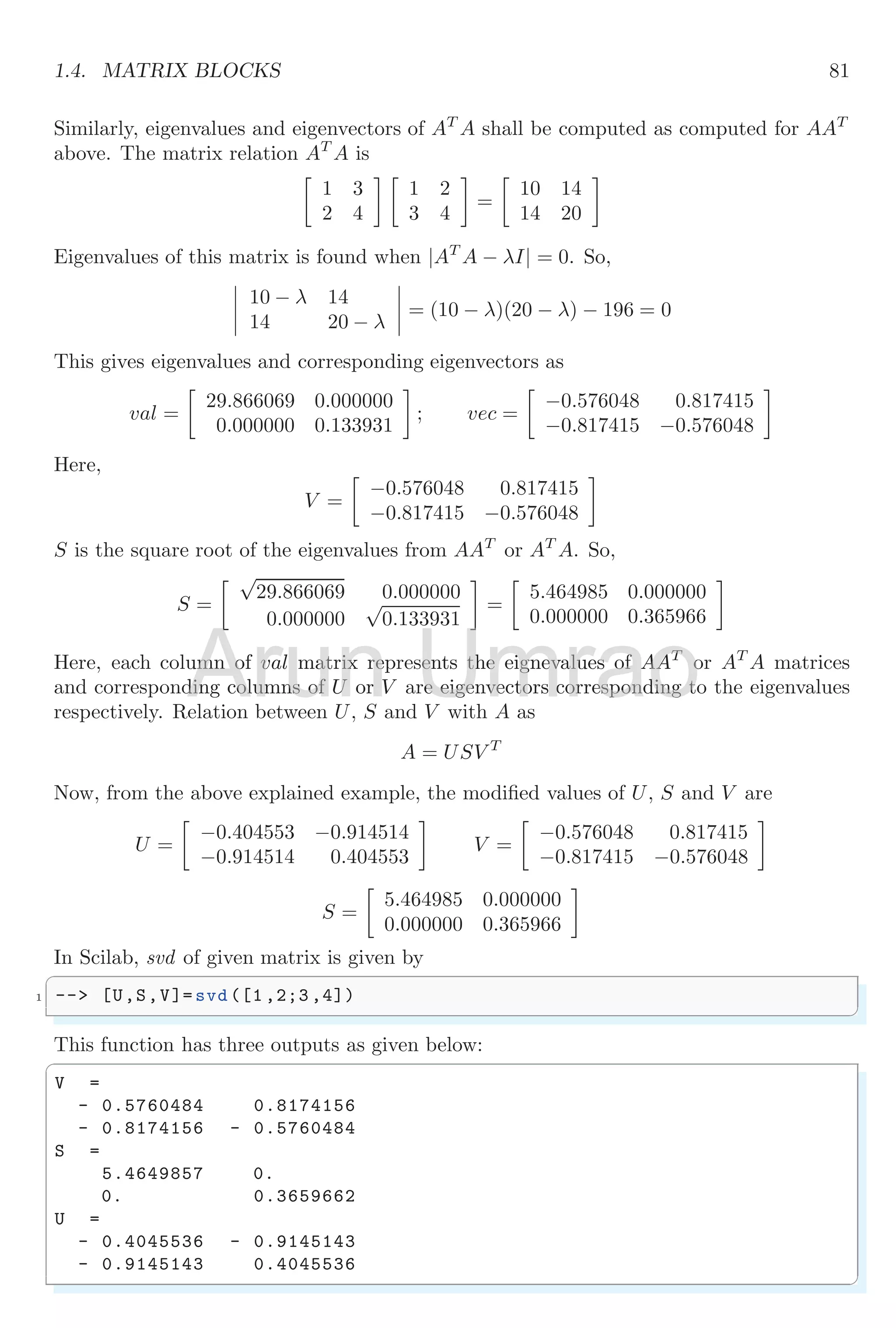 Notes and Description for Xcos Scilab Block Simulation with Suitable ...