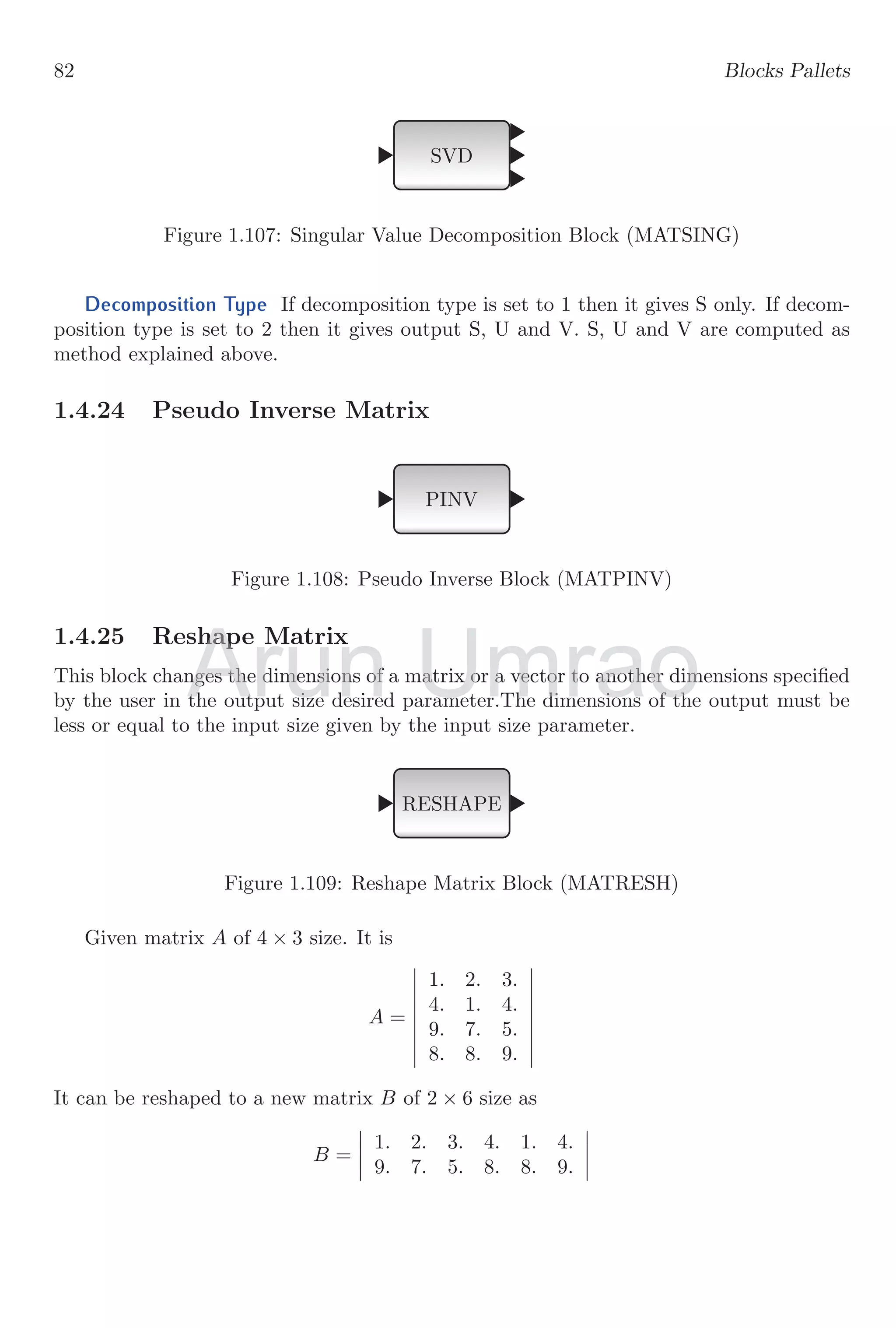 Notes and Description for Xcos Scilab Block Simulation with Suitable ...