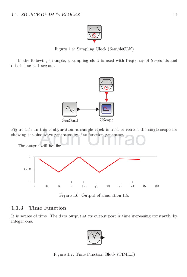 Notes and Description for Xcos Scilab Block Simulation with Suitable ...