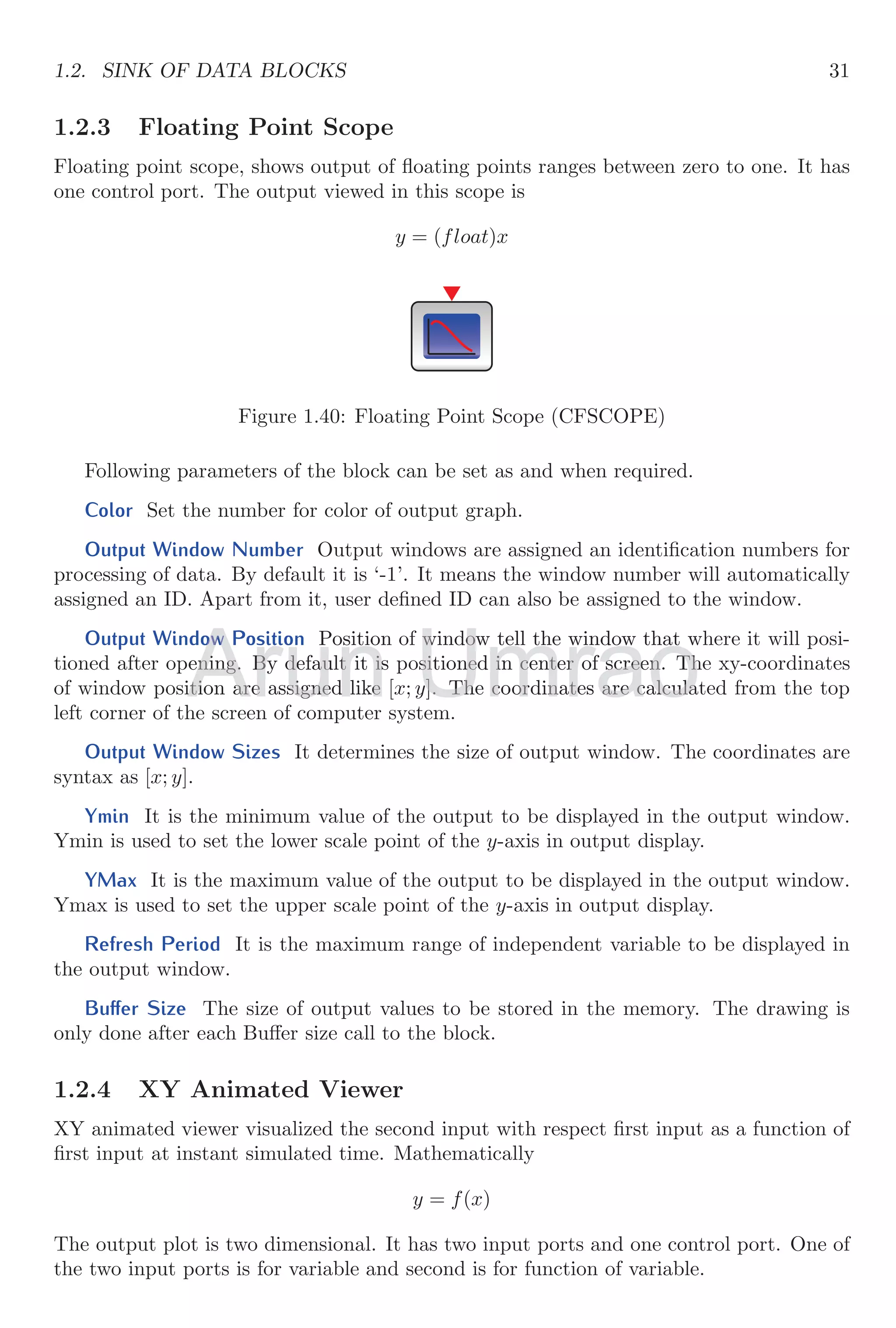 Xcos simulation | PDF